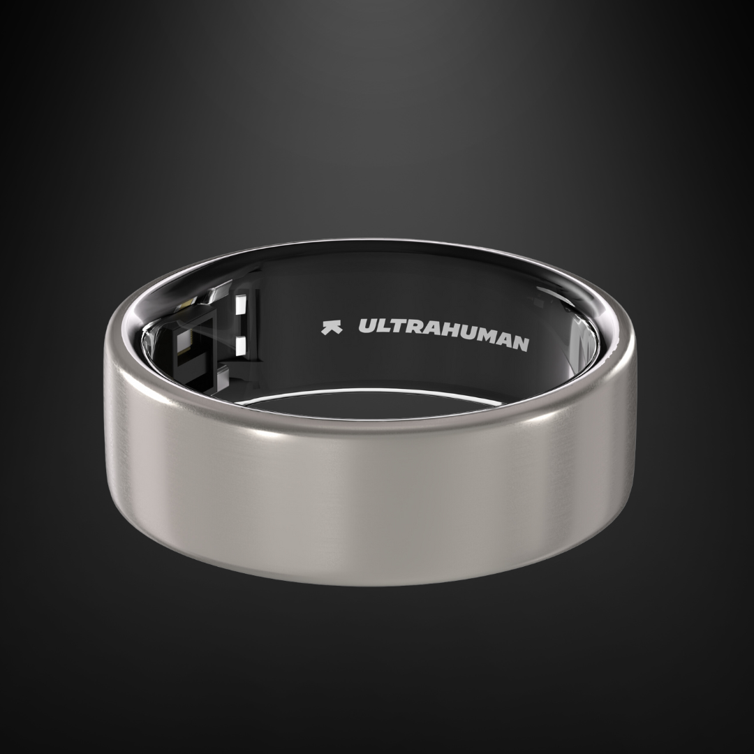 ULTRAHUMAN Ring Air (Raw Titanium) | Smart Ring – A&S Creations Store